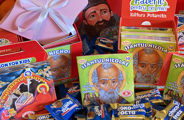 10 - Pateric pentru cei mici - Sfantul Nicolae și cele trei fete sărma ...